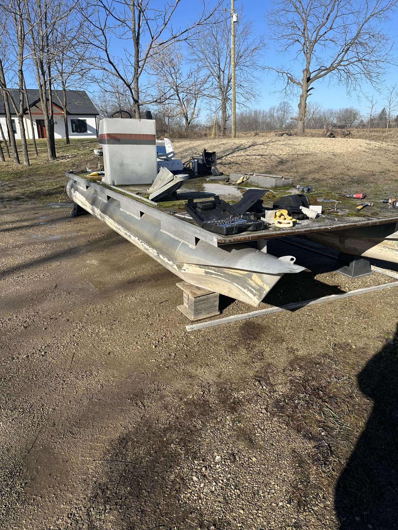 From Scrap to Showpiece: A DIY Pontoon Transformation - Pontoon Boats